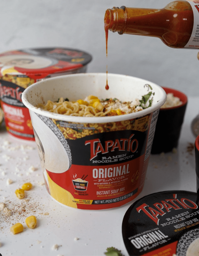 Spicy Instant Ramen Tapatío Hot Sauce Tapatío Ramen